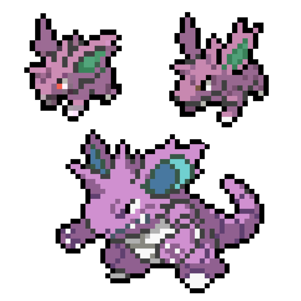 Sprite Nidoking Nido17 على X: "Gen 1 Nidoking Design And Sprite Are